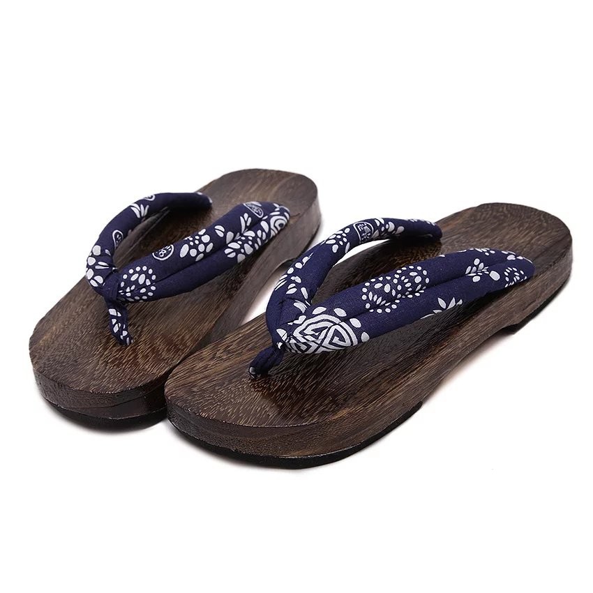 Men's wooden clogs and slippers exported to Japan pure handmade ...