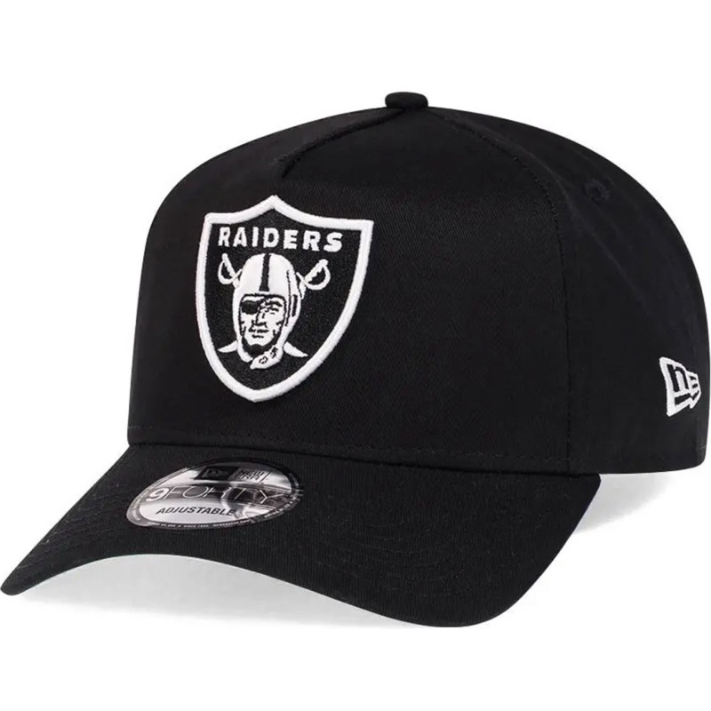 NEW ERA 9FORTY A FRAME LAS VEGAS RAIDERS BLACK SNAPBACK CAP | Shopee ...