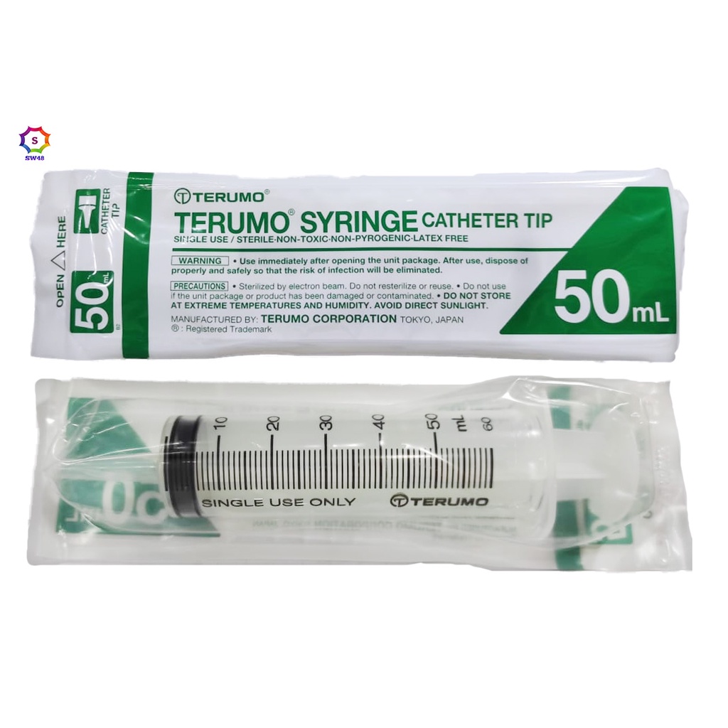 Terumo Catheter Tip Syringe 1cc/3cc/5cc/10cc/20cc/30cc/50cc per pcs | Shopee Malaysia