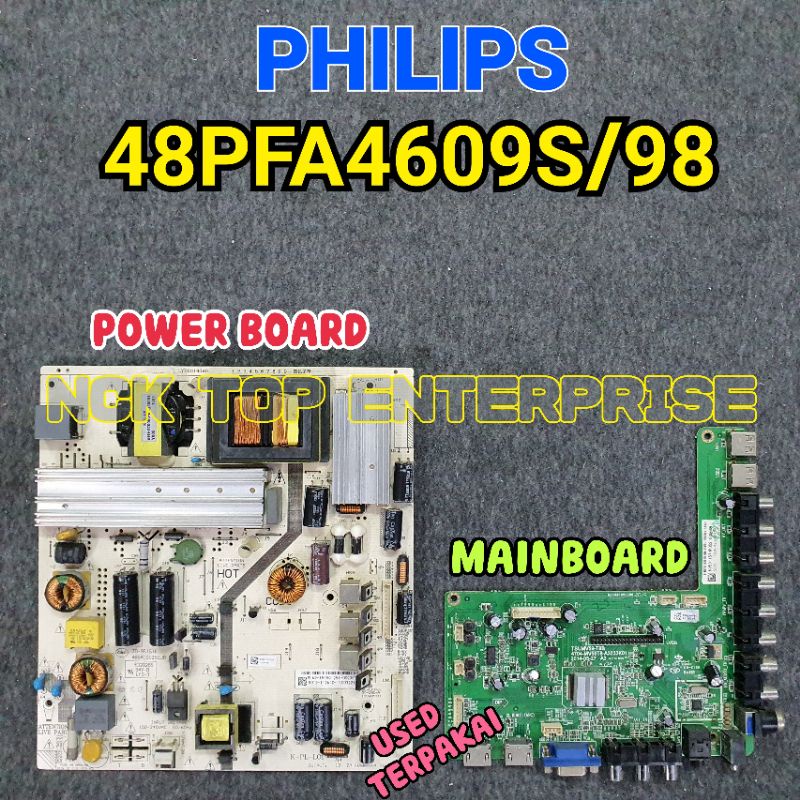 PHILIPS 48PFA4609S/98 POWER BOARD / MAINBOARD / ZD-95(G)F ...