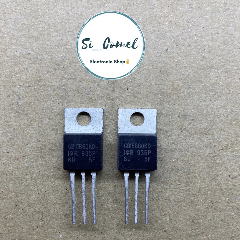🇲🇾🔥READY STOCK🔥GB15B60KD IRGB15B60KDPBF 600V 15A TO-220 Ic Chip ...