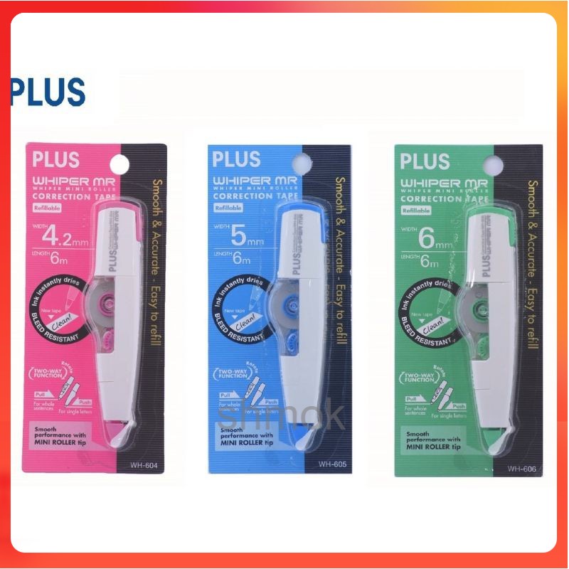 PLUS CORRECTION TAPE | Shopee Malaysia