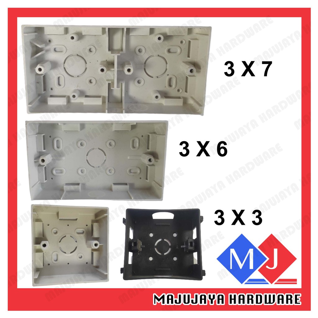 PVC Nut Box Electrical Box Switch Base Switch Box Socket Surface ...