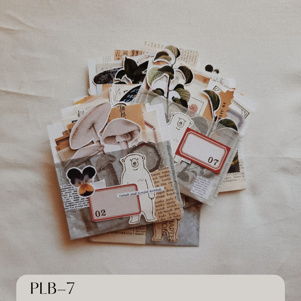 (PLB7) Journal STUFF Paper Lust Bundle 7th Vintage Journal Ephemera ...