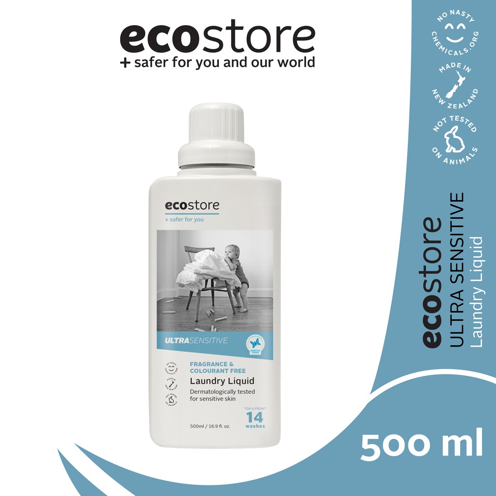 EcoStore Ultra Sensitive Laundry Liquid (500ml) | Shopee Malaysia