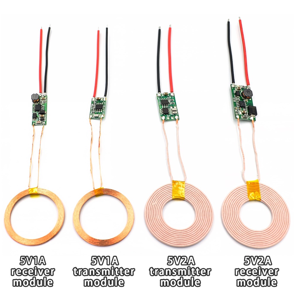 5V 1A/2A Wireless Power Supply Module Wireless Charger Module ...