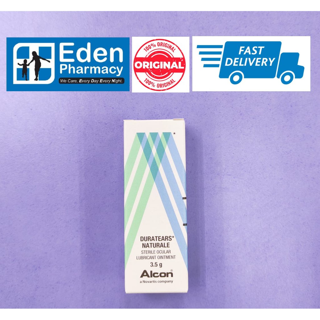 Alcon Duratears Naturale Lubricant Ointment ( 3.5g ) | Shopee Malaysia