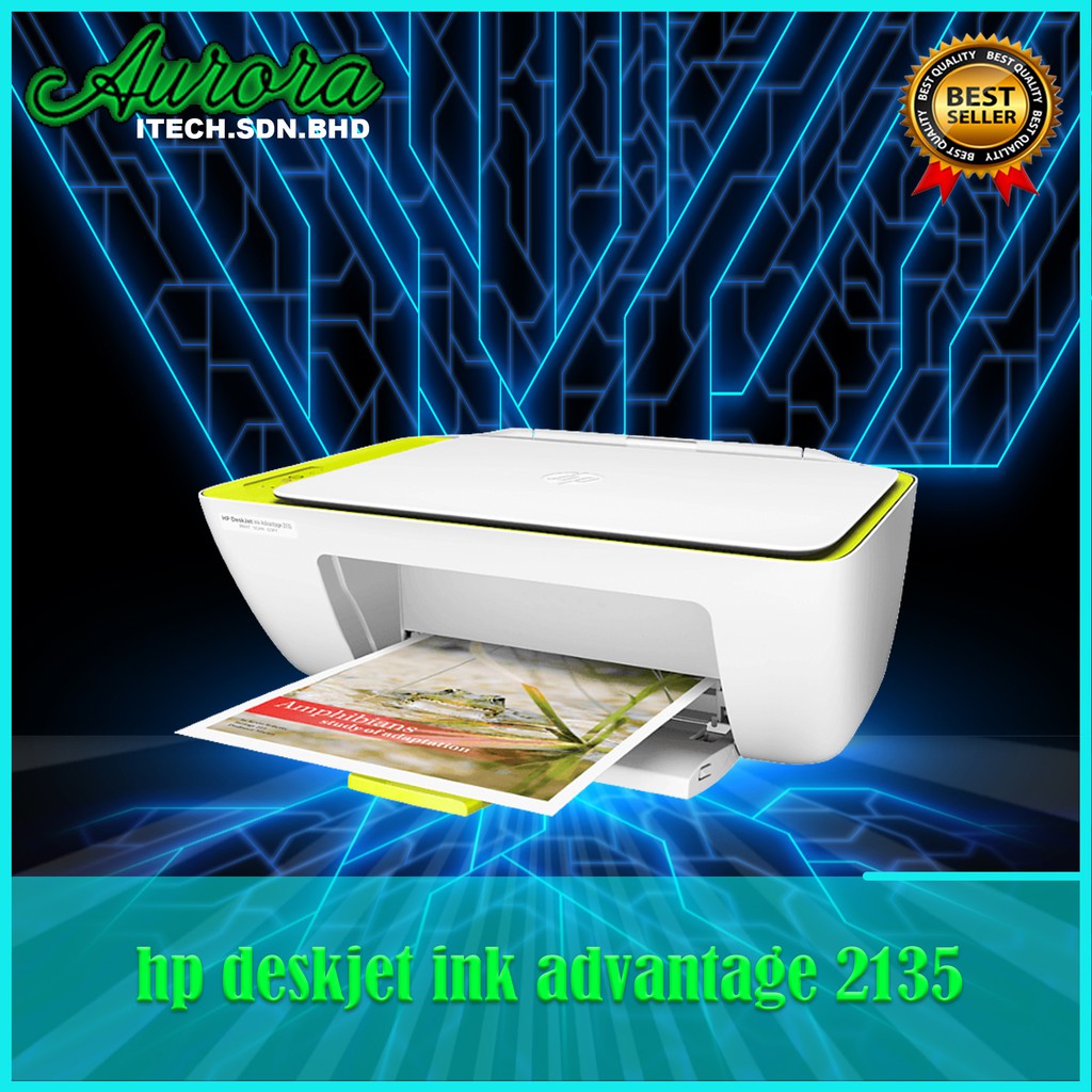 HP DESKJET INK ADVANTAGE 2135 ALL-IN-ONE PRINTER | Shopee Malaysia