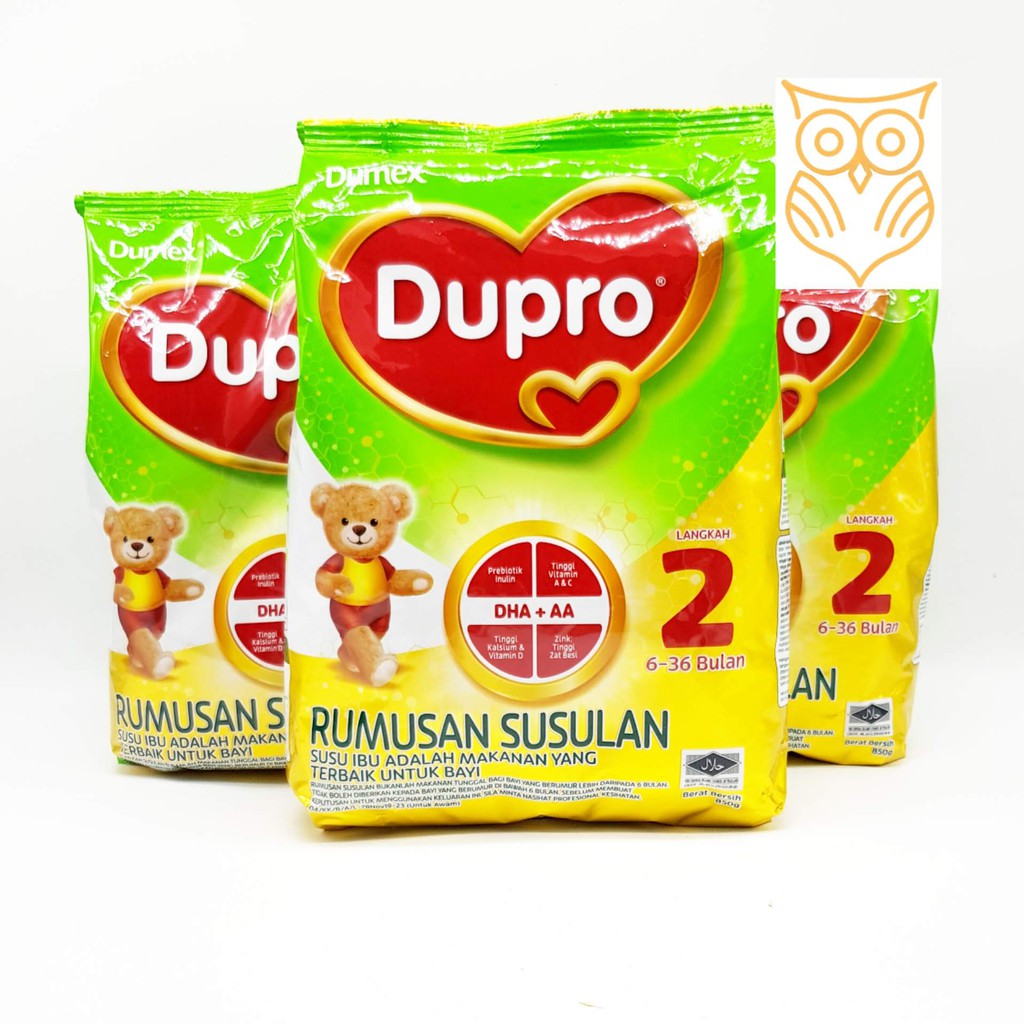 Dumex Dupro 2 (6-36 month) (3 x 850g) | Shopee Malaysia