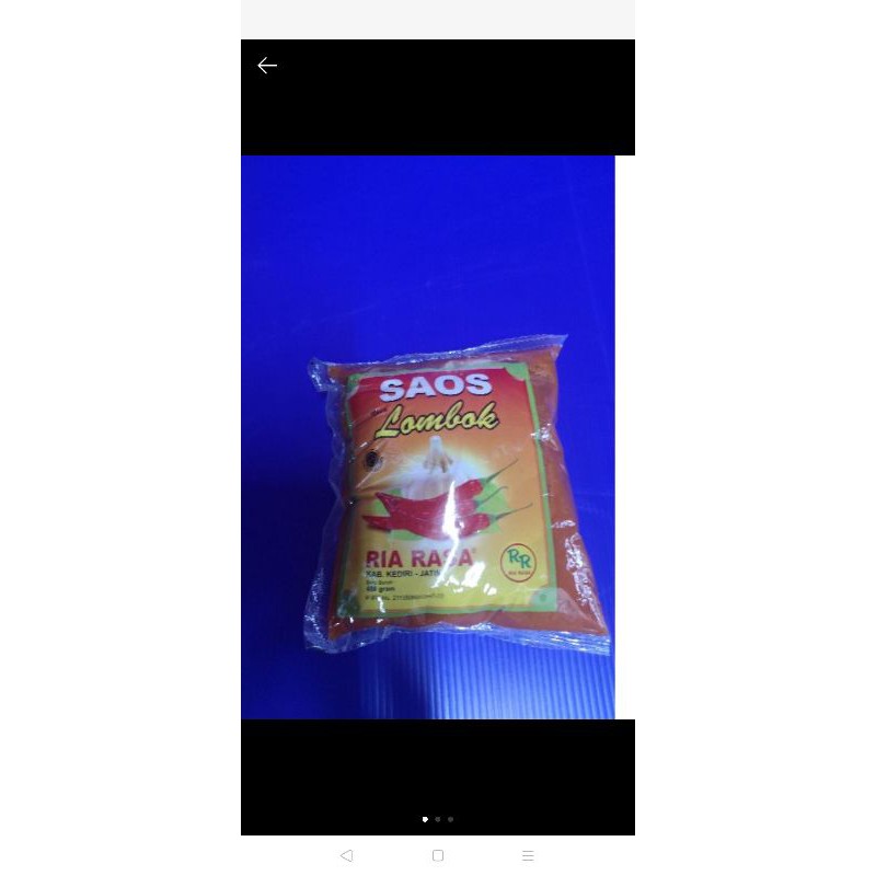 Saos Lombok Ria /Tomato Ria Rasa 450g | Shopee Malaysia