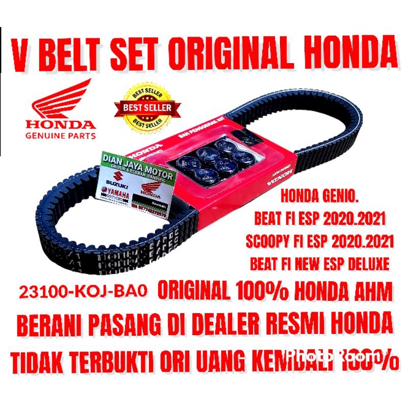 ( AHM ) Panbel Plus Roller KOJ Honda Beat fi Deluxe Scoopy fi esp Genio ...