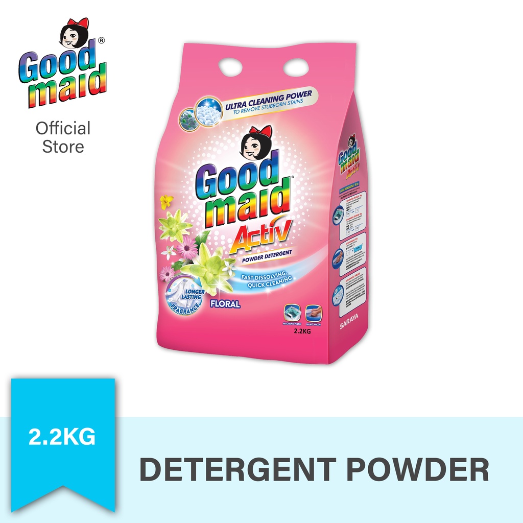 Goodmaid Activ Powder - Floral (2.2kg) | Shopee Malaysia