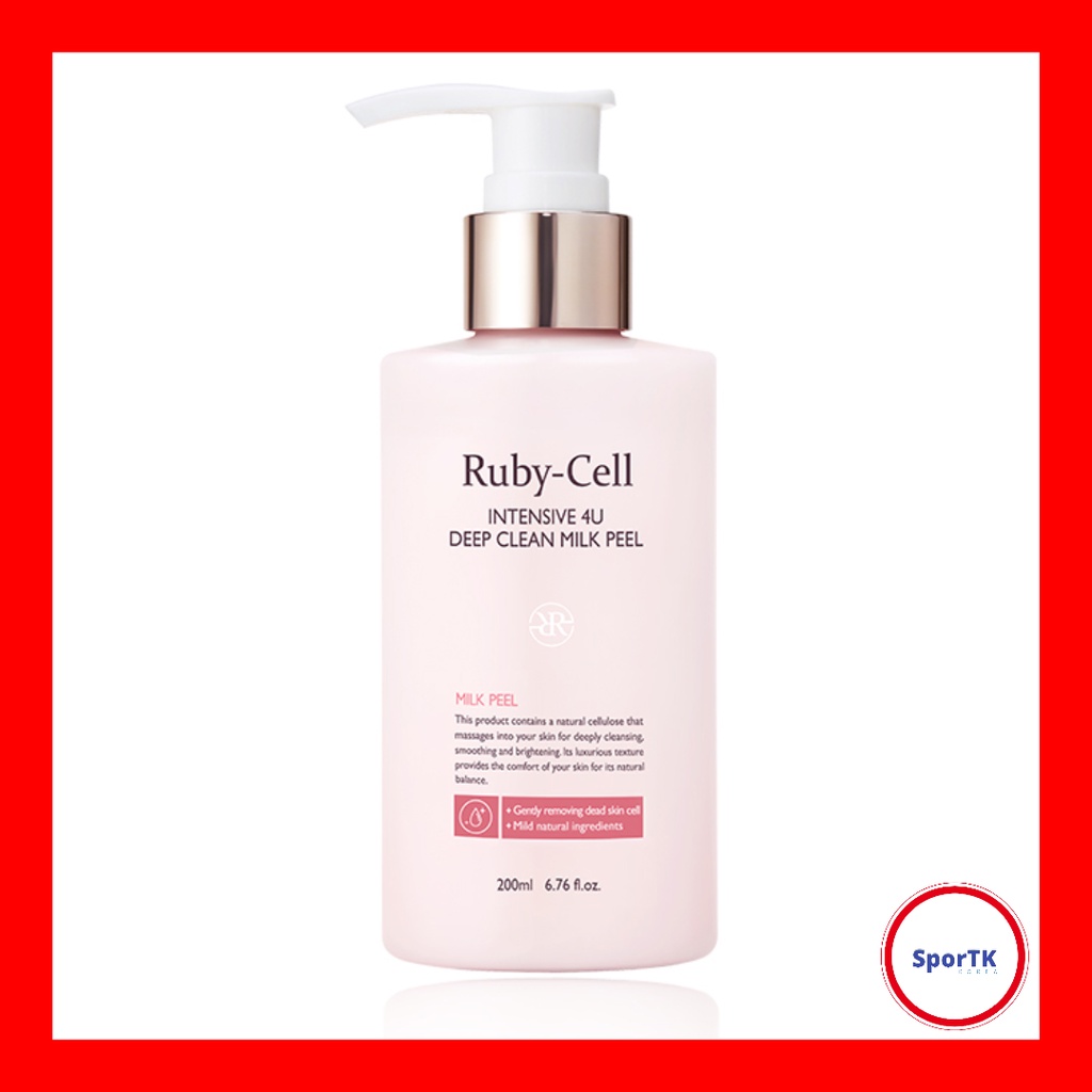 [RUBY-CELL] Rubycell Intensive 4U Deep Clean Milk Peel 200ml | Shopee Malaysia