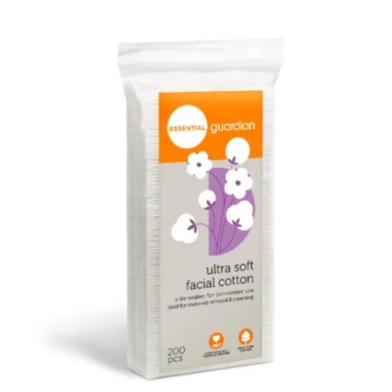 GUARDIAN / WATSONS Facial Cotton Puff, Square, Round Soft & Care Ultra ...