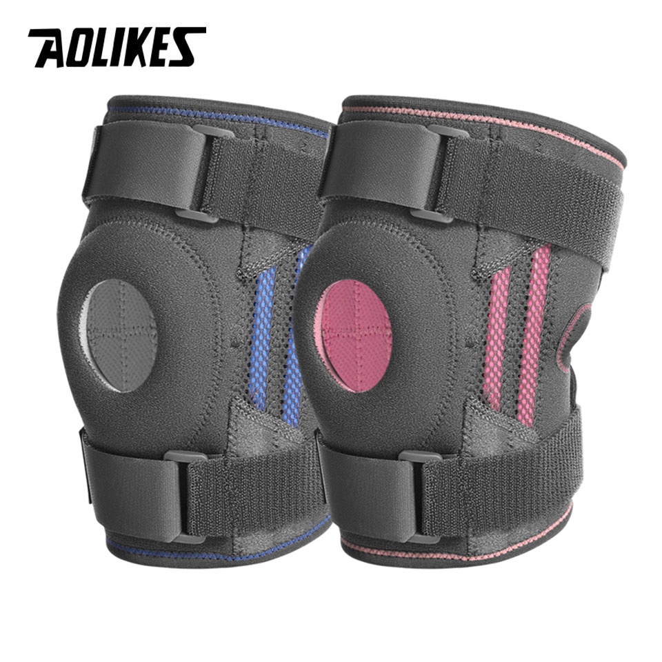 Aolikes Knee Joint Brace Support Adjustable Pad (1 Pair) | Shopee Malaysia