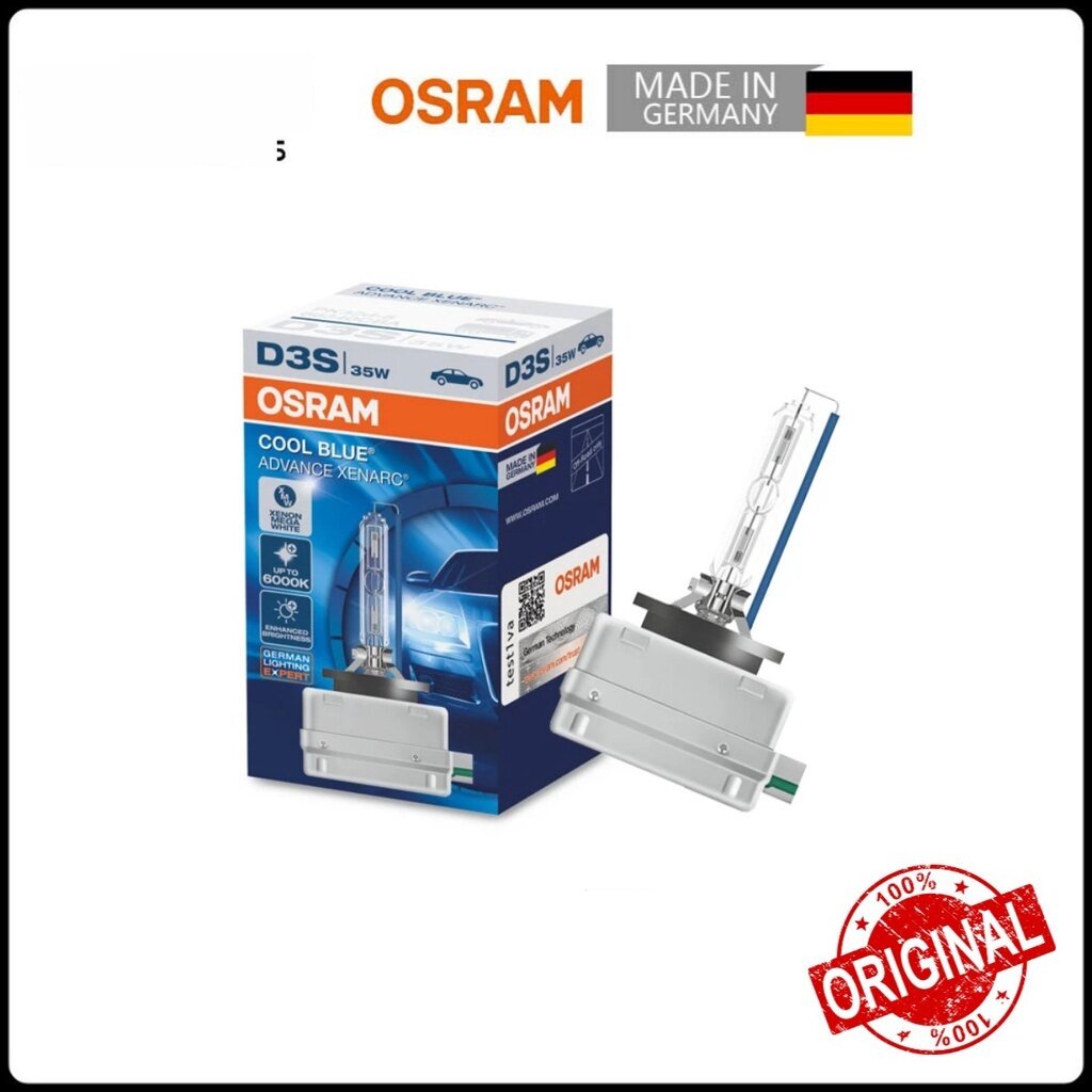 Original Osram Xenarc Cool Blue Advance HID Bulb ( D1S D2S D3S D4S ) Up ...