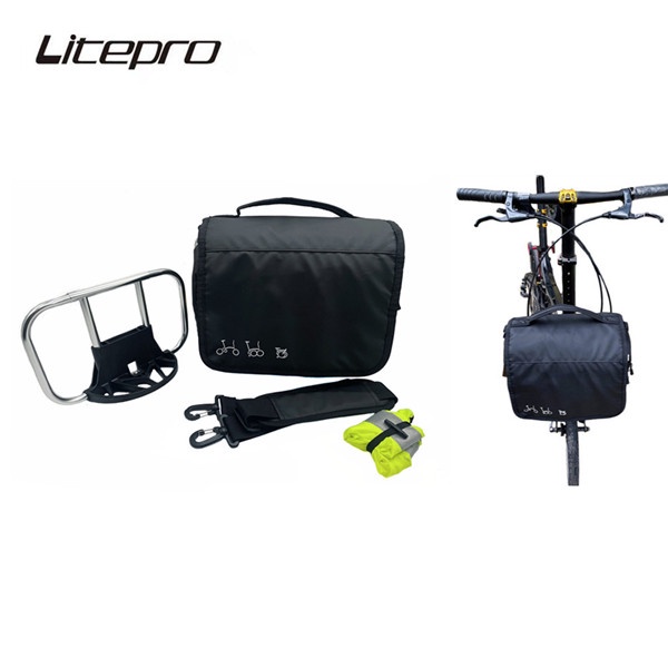 Litepro BMX Bicycle Camera Bag Pig Nose Front Holder Cycling Head Bag ...