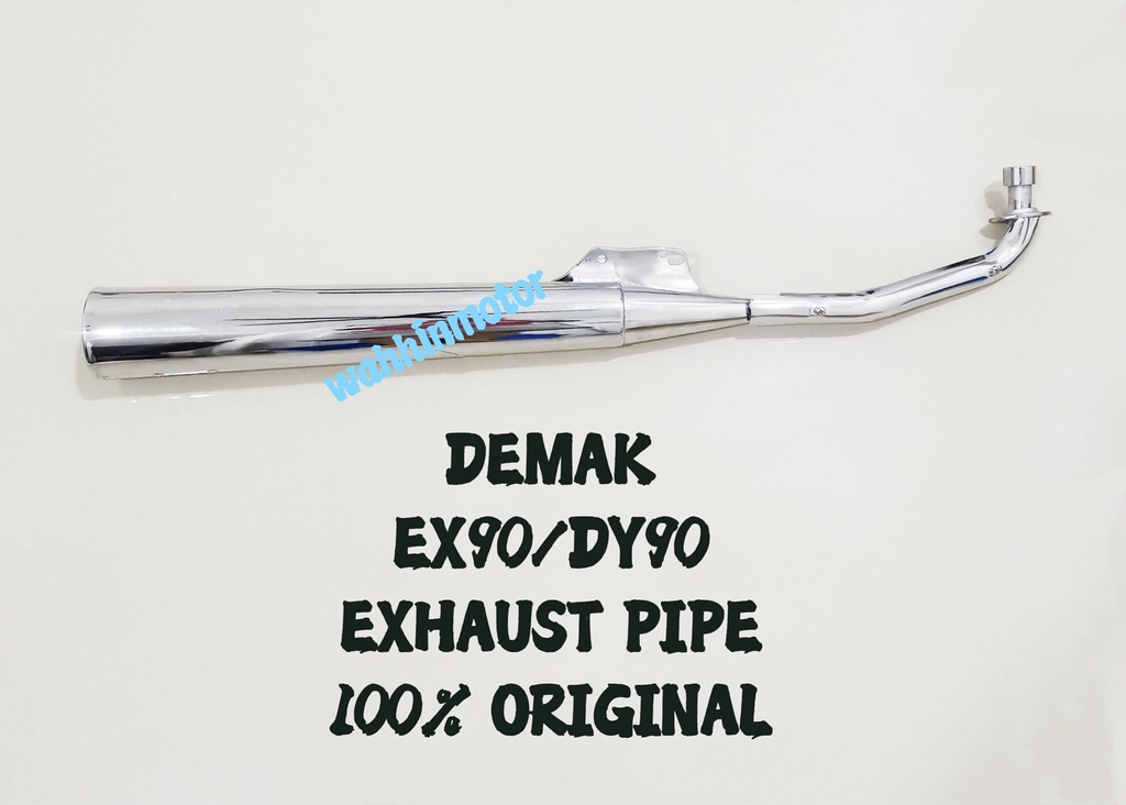 DEMAK EX90 AVETA DY90 MUFFLER EXHAUST PIPE EKZOS PIPE ORI MADE IN MALAYSIA - 100% ORIGINAL DEMAK ...