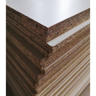 Papan Chipboard Putih/ Melamine white Board (Cut-into-Saiz) Thickness ...