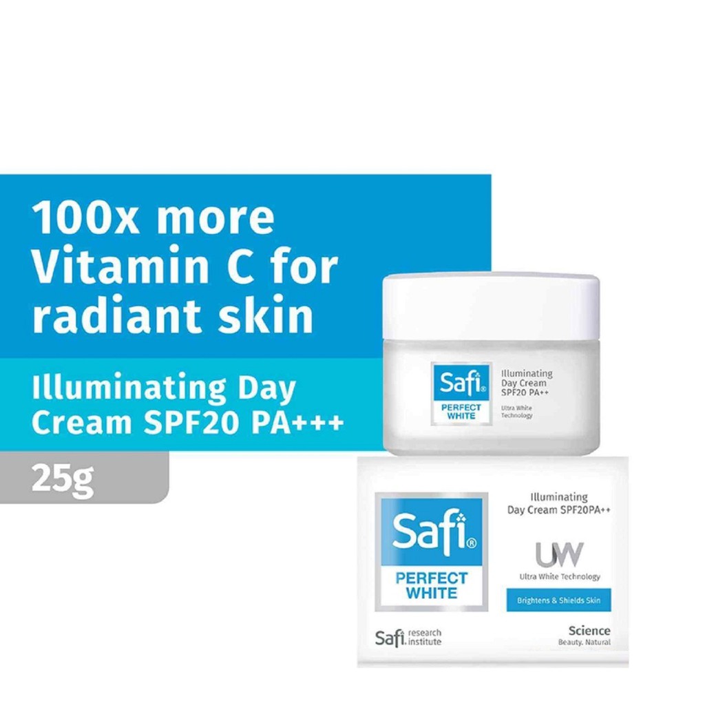Safi Perfect White Day Cream SPF20 (25g) | Shopee Malaysia