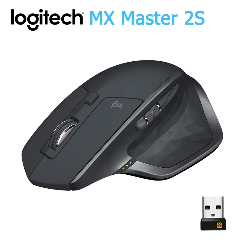 Logitech MX Master 2S Wireless Mouse Multi-Device for Laptop PC Mac OS ...