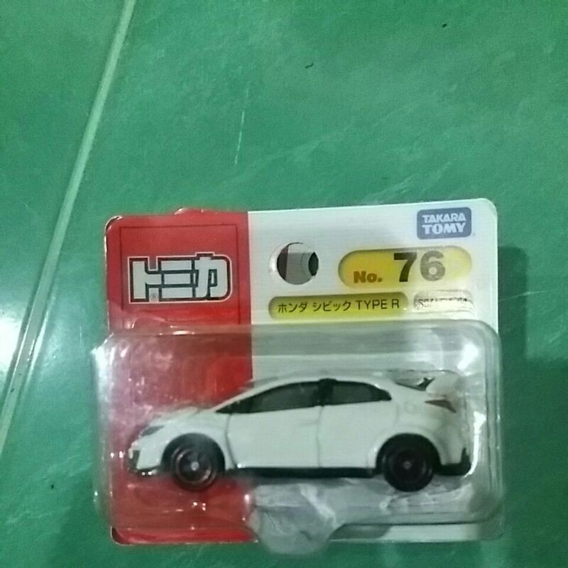 tomica no 76 honda civic type R FK2R (WHITE) | Shopee Malaysia