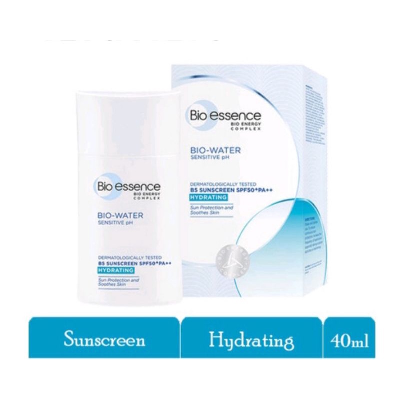BIO ESSENCE BIO-WATER SENSITIVE pH B5 SUNSCREEN SPF50+PA++(40ml ...