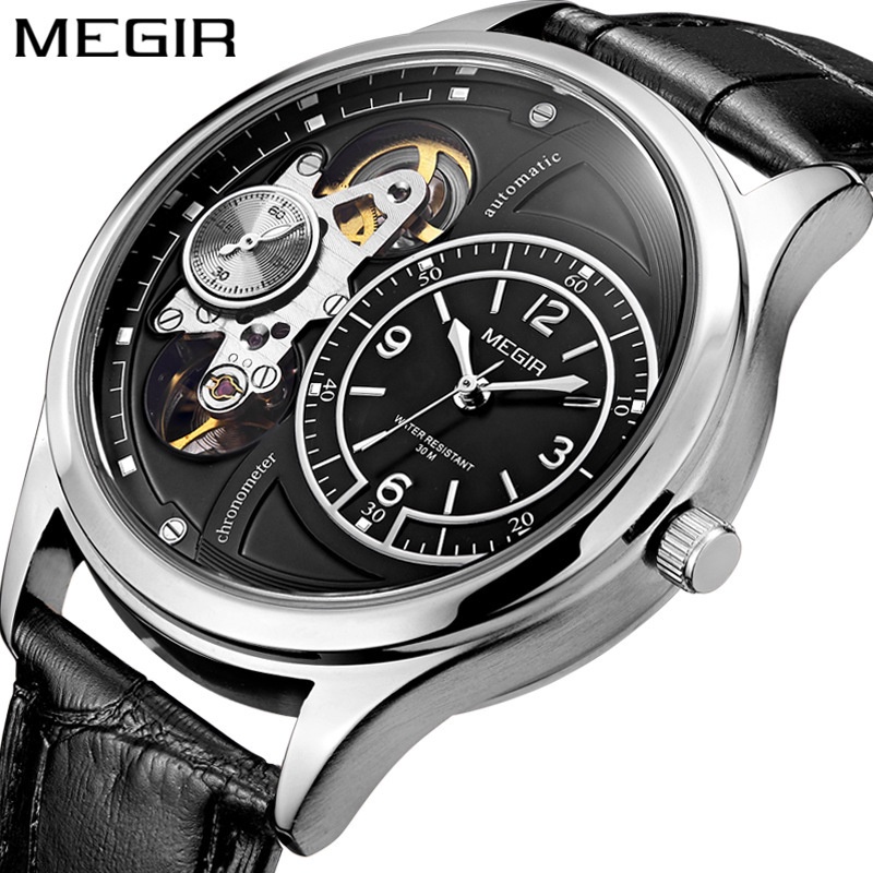 Megger megir men's watch waterproof hollow out fashion trend men's ... Megger megir men's watch waterproof hollow out fashion trend men's ...