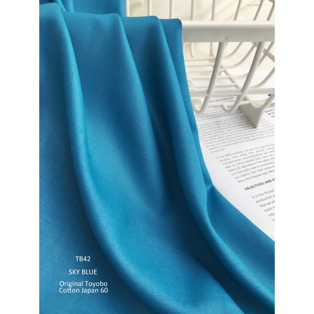 Part 1 Original Toyobo/German Cotton Japan (Harga utk 0.5m) bidang 60 ...