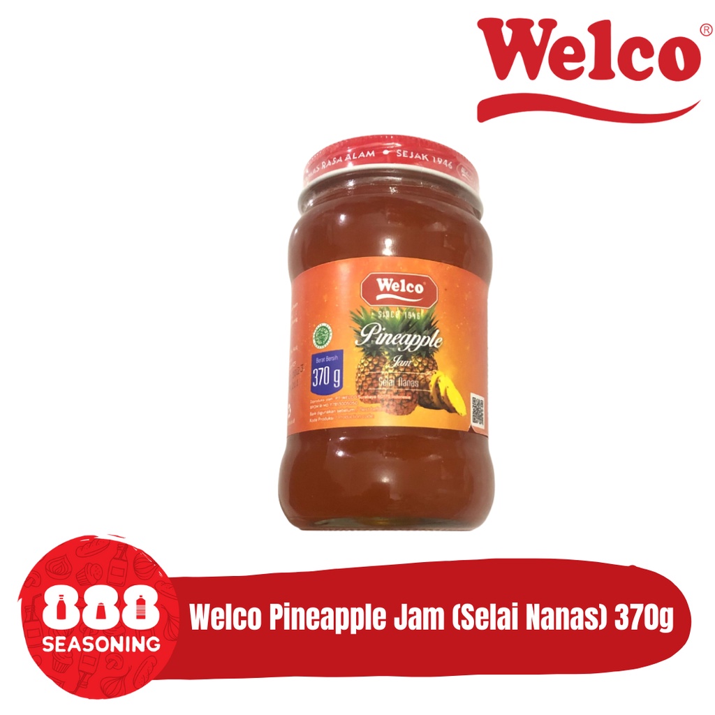 Welco PINEAPPLE JAM (PINEAPPLE Flavor) 370g | Shopee Malaysia