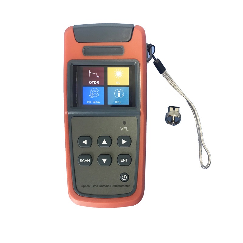 FTTH Mini 60KM Fiber Optic OTDR Optical Fiber Reflectometer Built in ...