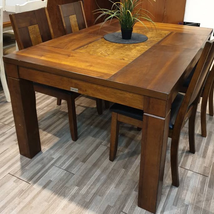 Dining Table Set Extendable Table | Shopee Malaysia