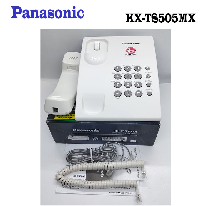 Panasonic kx-ts505mx/kx-ts500mx Home Office Telephone | Shopee Malaysia