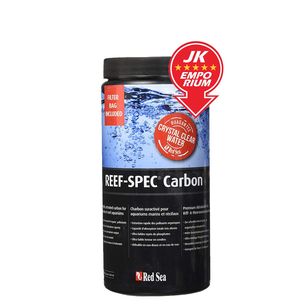 Red Sea Reef-Spec Carbon 250g 500g 1000g 500ml 1000ml 2000ml Activated ...