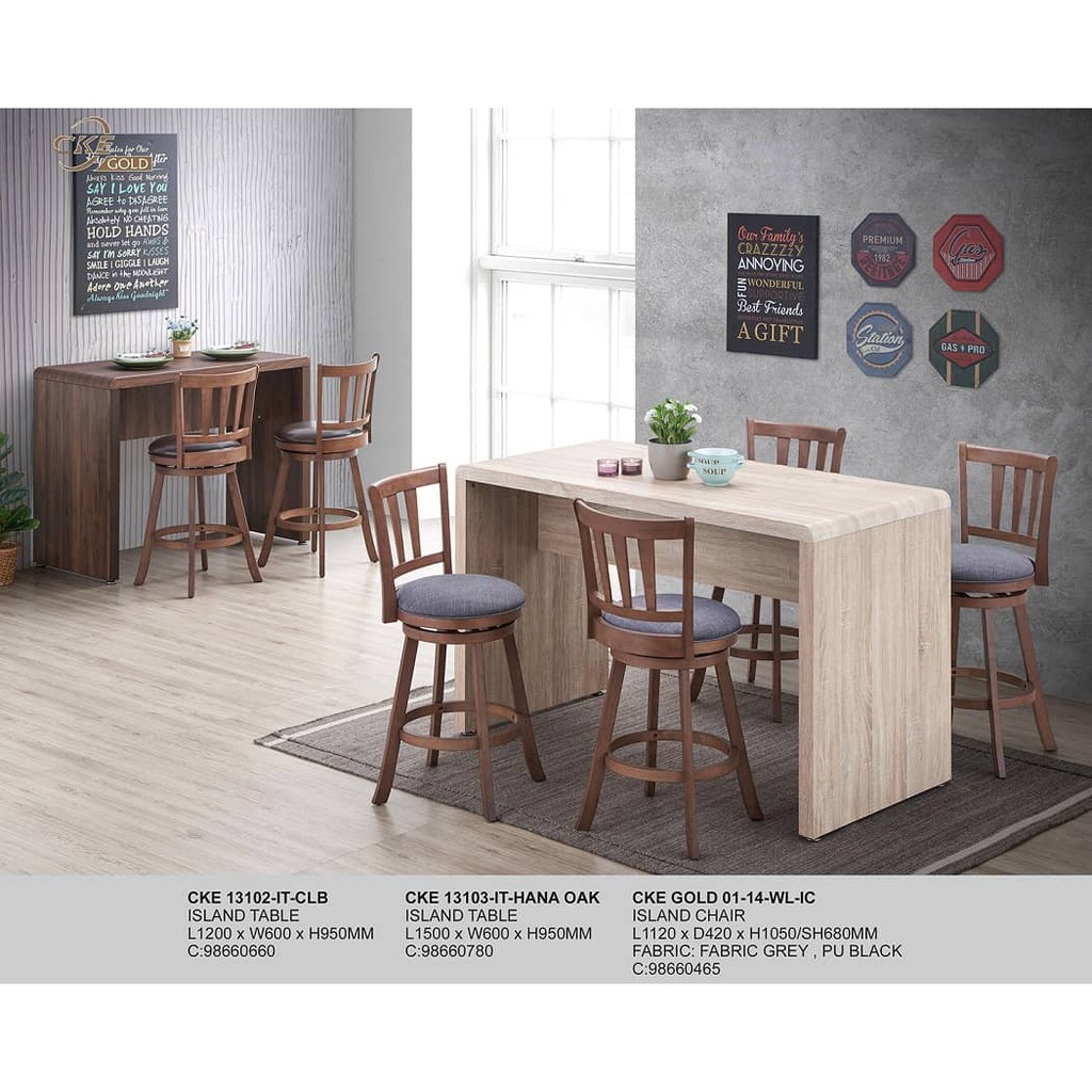 Latest Design Island Bar Table | Shopee Malaysia