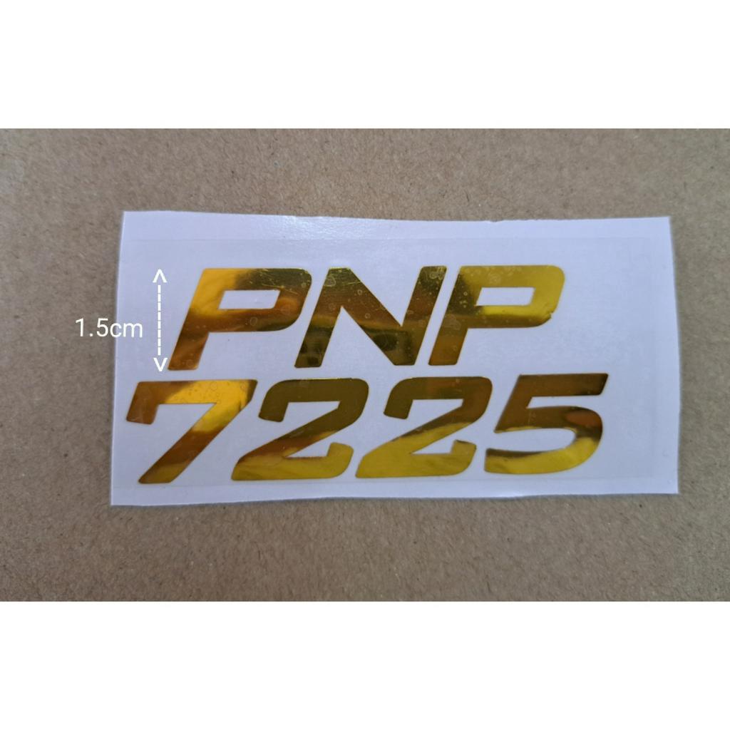 Sticker Nombor Plate Depan Motor Emas 916 / Chrome Code: E52/C52 ...