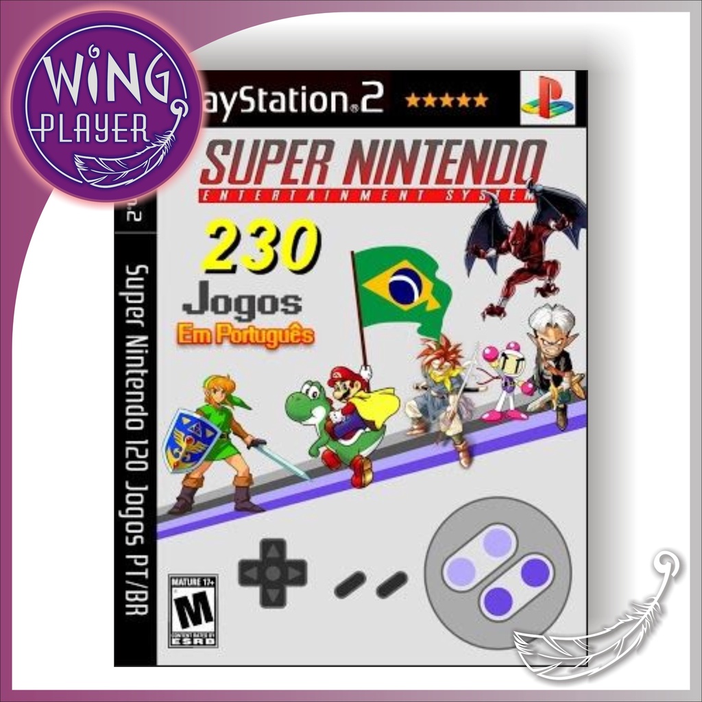 PS2 Game - SNES STATION PS2 EMULATOR + 230 GAMES | Shopee Malaysia