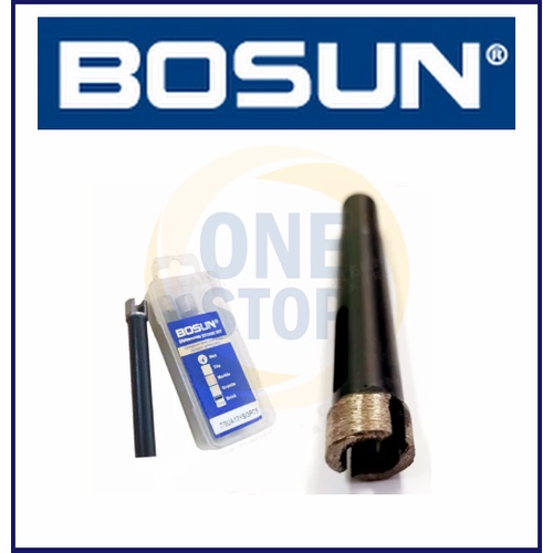 BOSUN Diamond Stone Bits 6mm , 8mm , 10mm , 12mm korek tiles mosaic ...