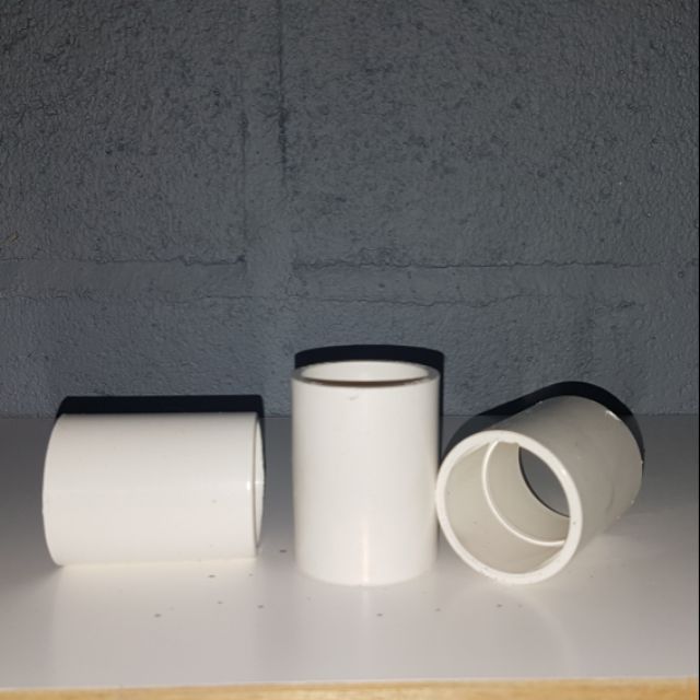 Lesso 联朔 PVC 25mm Straight Connector (Industrial Grade White Piping ...