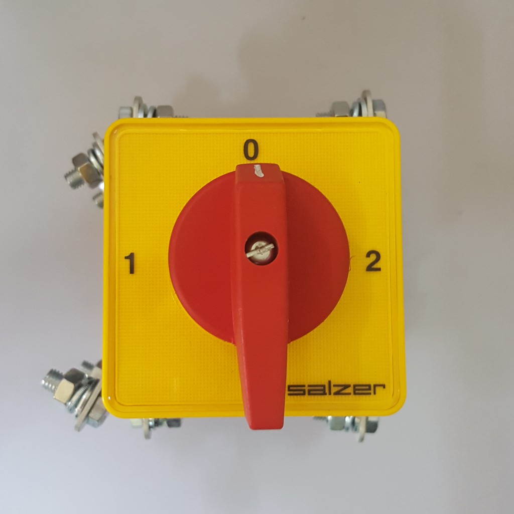 SALZER 100A 125A Interlock (Door Coupling) Selector Switch 4poles 61154 ...