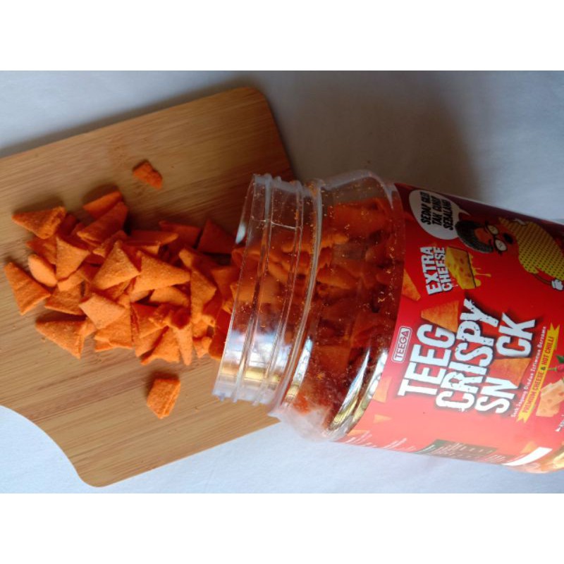 𝐓𝐄𝐄𝐆𝐀 𝐂𝐑𝐈𝐒𝐏𝐘 𝐒𝐍𝐀𝐂𝐊 𝐂𝐇𝐄𝐄𝐒𝐄 - 𝐄𝐗𝐓𝐑𝐀 𝐒𝐏𝐈𝐂𝐘 | Shopee Malaysia