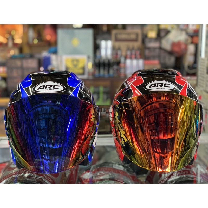 ARC RITZ YF DRAGON HELMET 100%ORIGINAL OPEN FACE | Shopee Malaysia