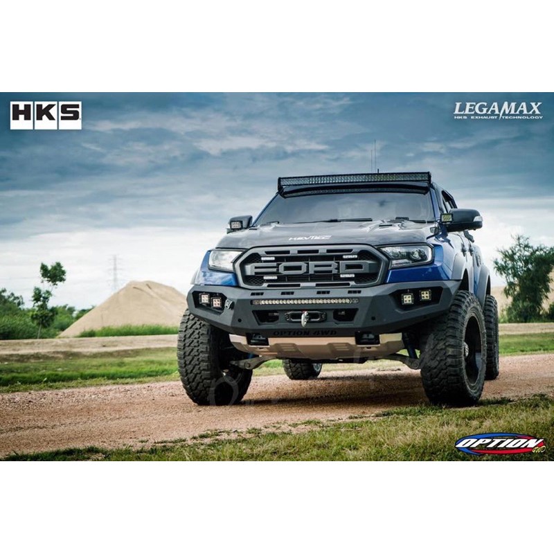 Genuine Option 4WD Ford Ranger Raptor Front Bumper | Shopee Malaysia
