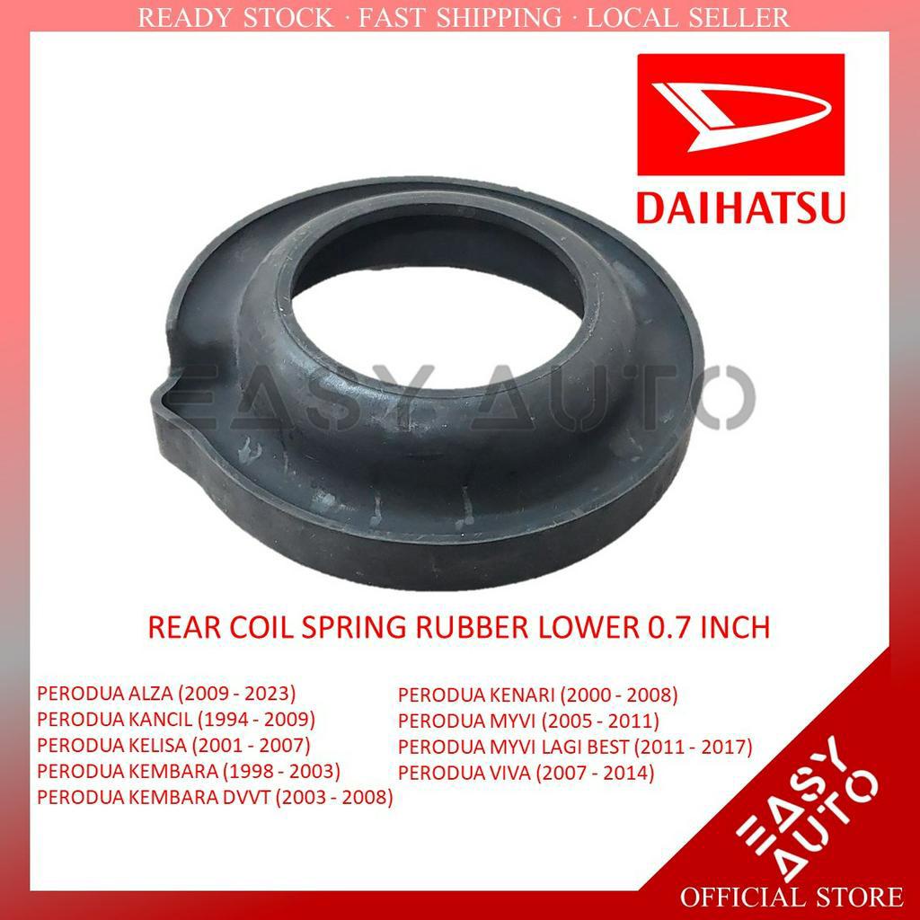PERODUA MYVI REAR COIL SPRING RUBBER LOWER 0.7 INCH-MYVI LAGI BEST,ALZA ...