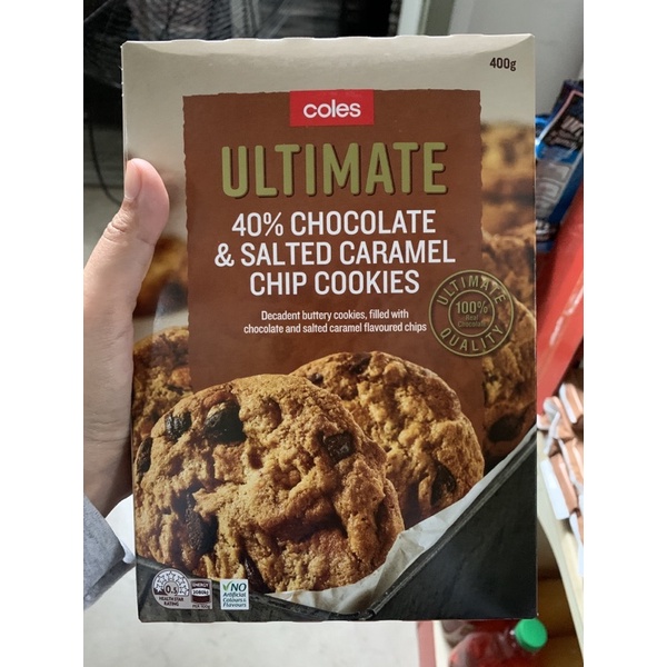 Coles Ultimate Chocolate Chip Cookies | Famous Cookie from Australia ...