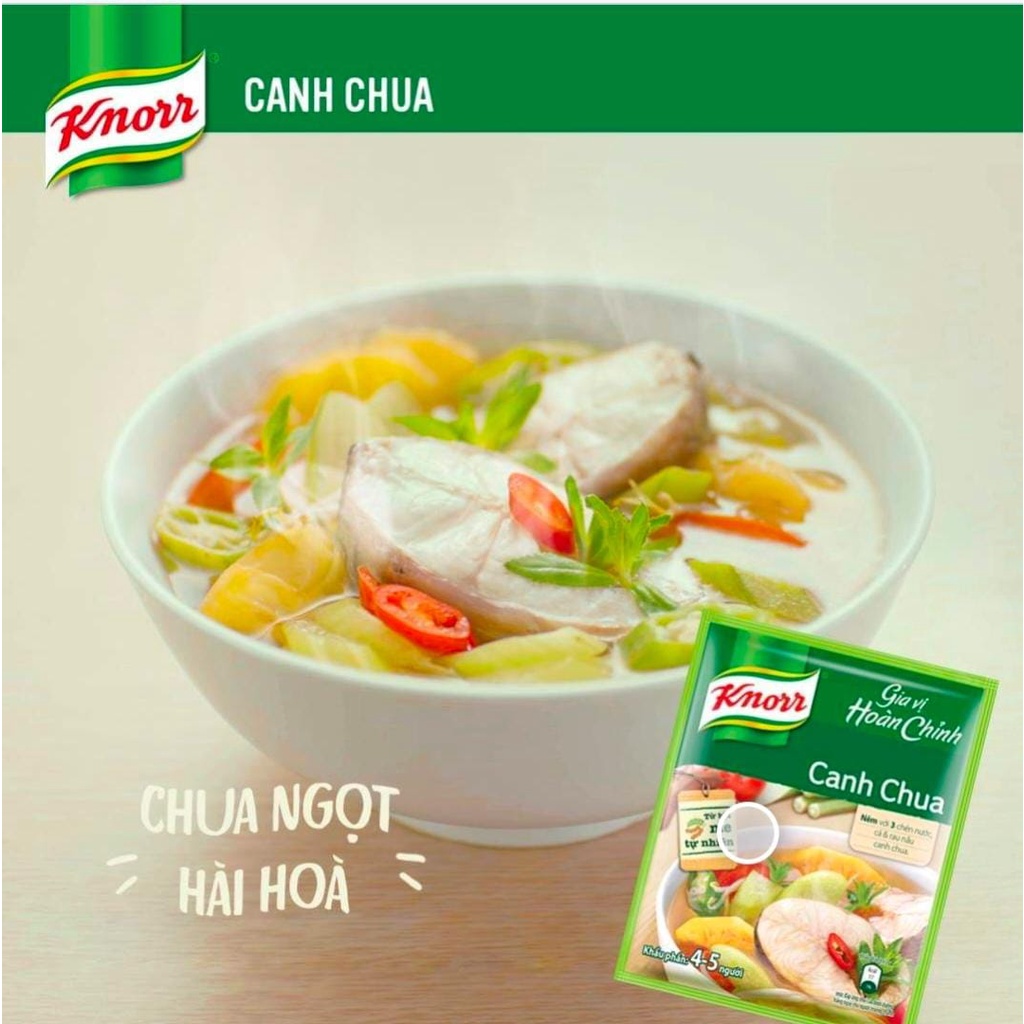 fish seasoning/Knorr canh chua 7g / hat nem canh chua tang huong vi ...