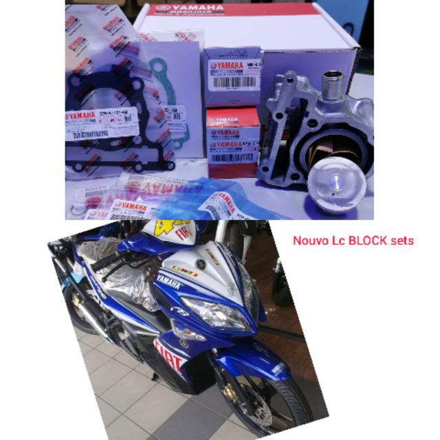 Block Nouvo Lc Original 100% FULL SETS (HLY) YAMAHA NOUVO LC 135 FULL ...