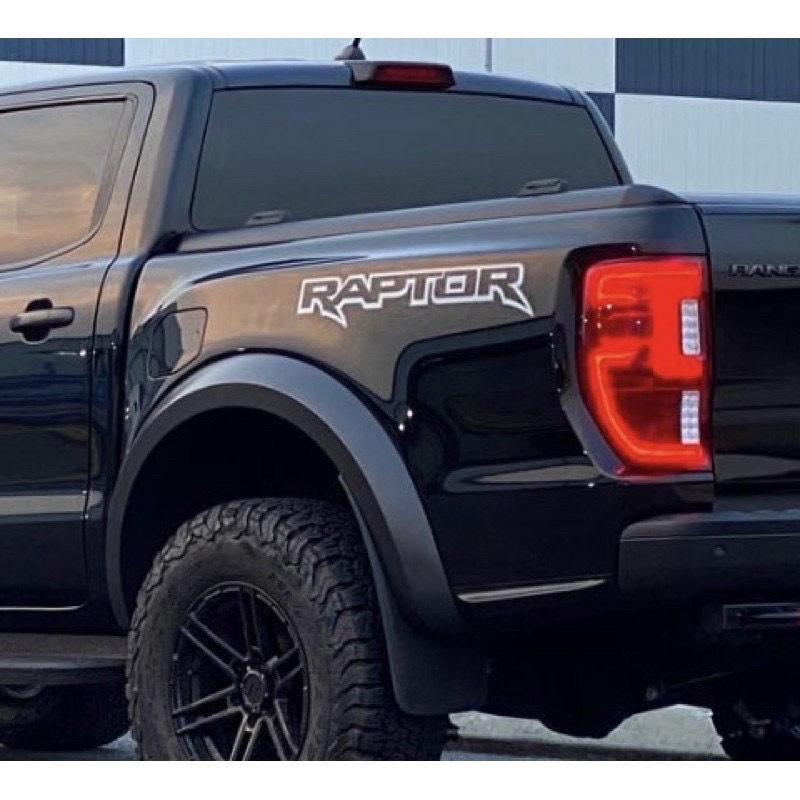 (Ready Stock ) S473# 1set 2pcs Ford Raptor Car Body Trunk Side Vinyl ...