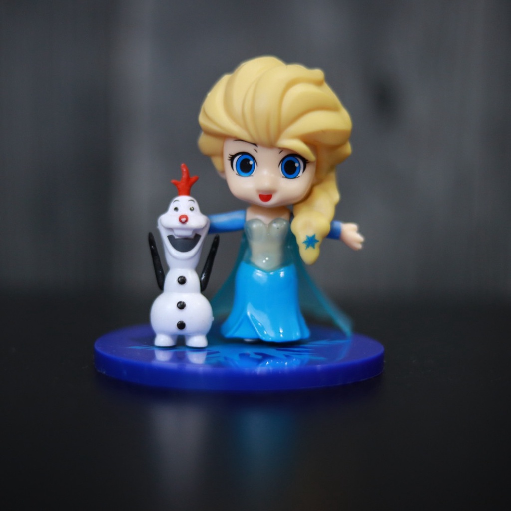 [Ready Stock] Frozen Princess Elsa Cake Topper Kek Topper Patung Frozen ...