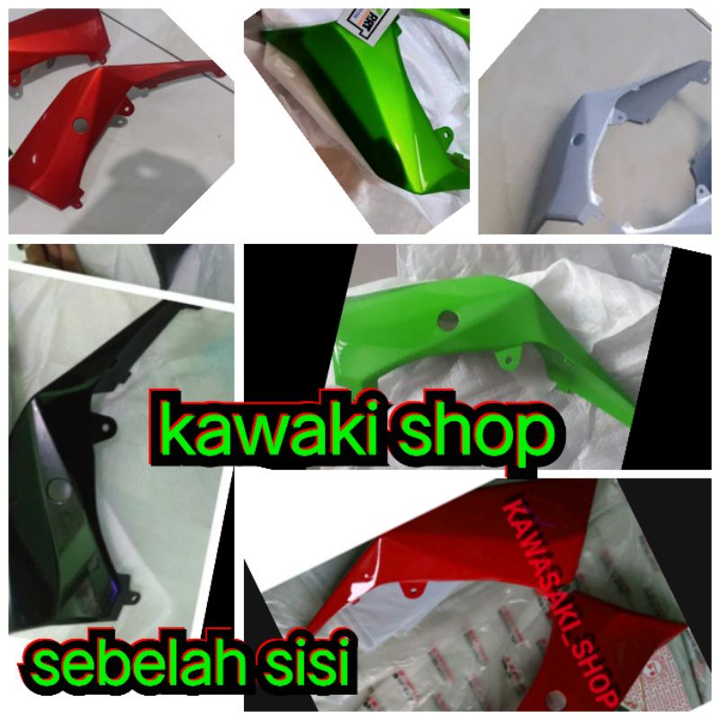 Original kawasaki ninja rr mono 250cc or z250 sl body cover on the side ...